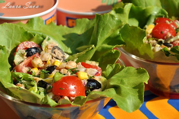 Salata de fasole boabe cu ceapa | Retete culinare cu Laura Sava - Cele ...