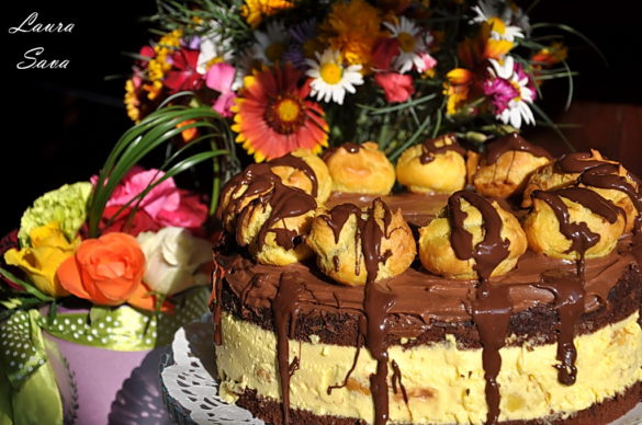 Tort Profiterol | Retete culinare cu Laura Sava - Cele mai bune retete ...