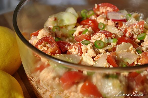 Salata de fasole boabe cu ceapa | Retete culinare cu Laura Sava - Cele ...