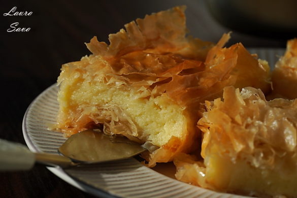 Galaktoboureko, placinta greceasca cu lapte | Retete culinare cu Laura ...